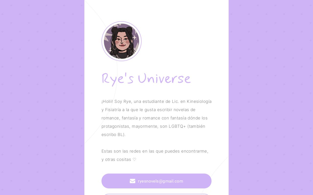 Rye's Universe links
